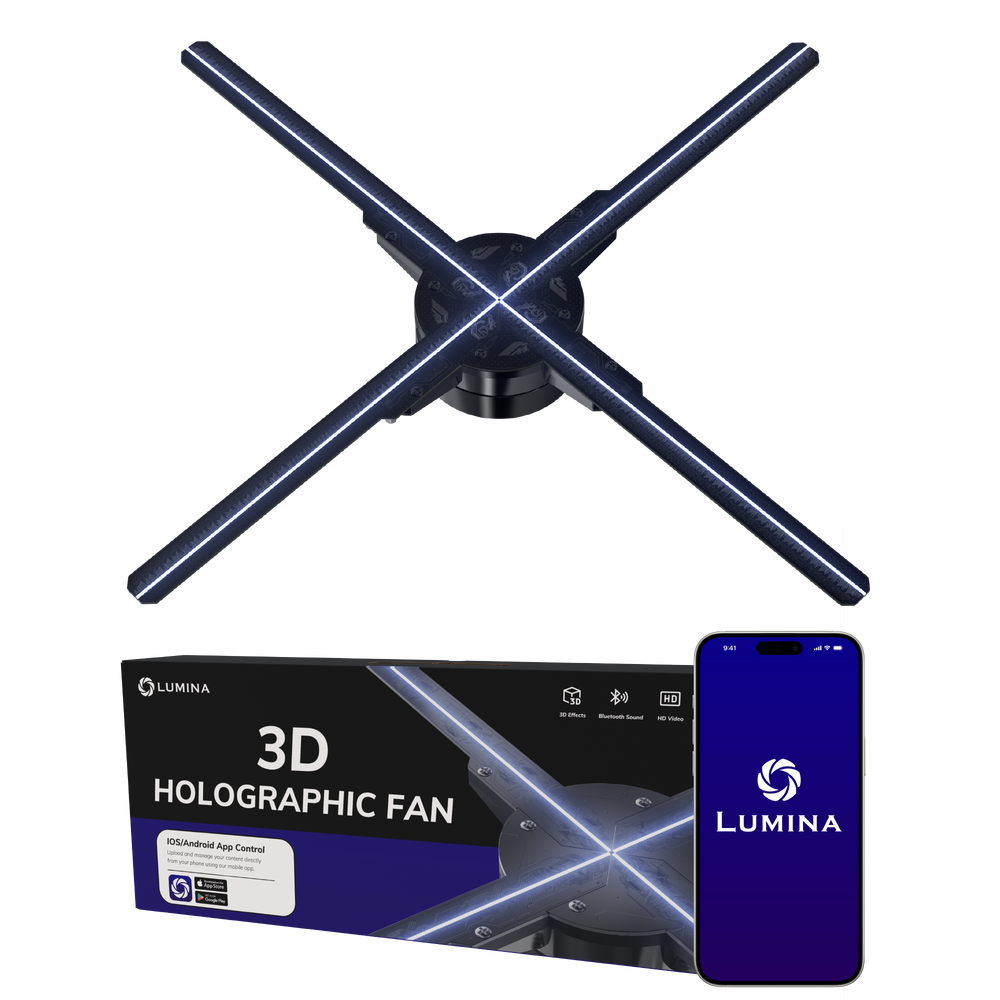 LUMINA - Business and Commercial Holographic Fans