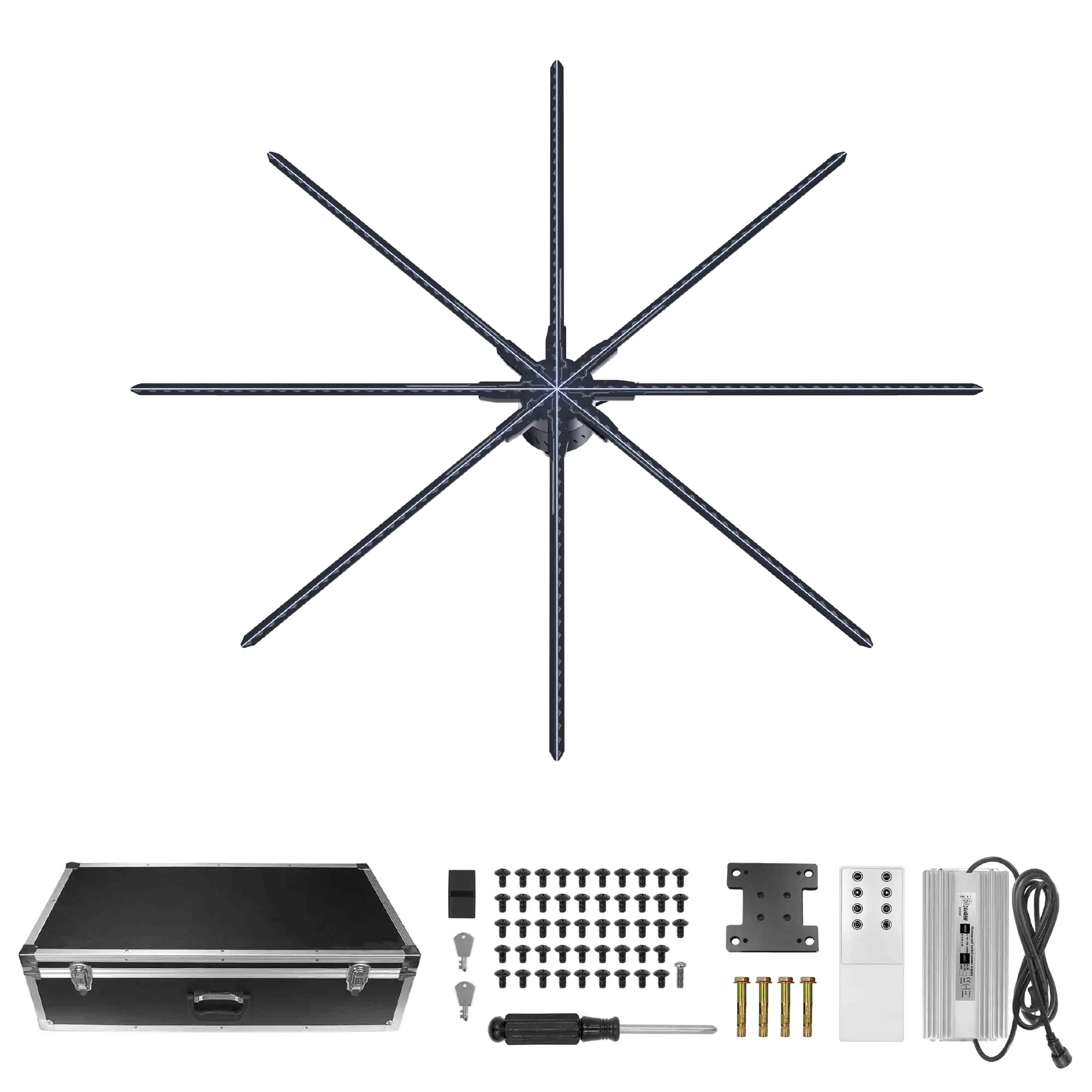 L8 Holographic Fan 59"