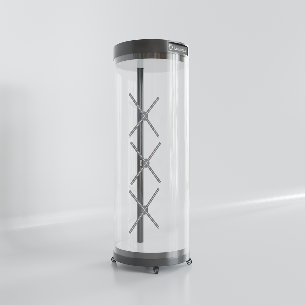 L4 25.5" Holographic Fan Splicing Tube 3x1