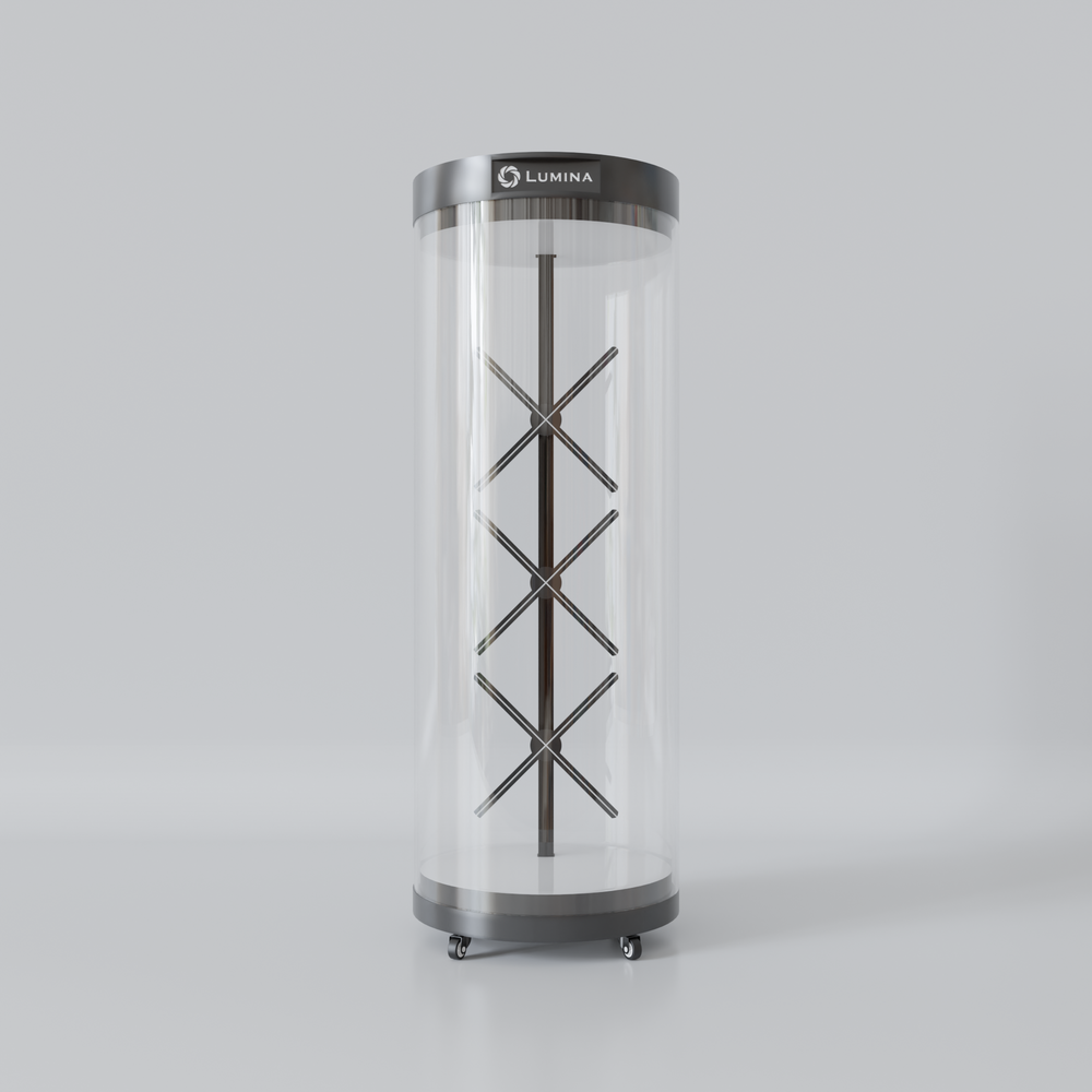 L4 25.5" Holographic Fan Splicing Tube 3x1