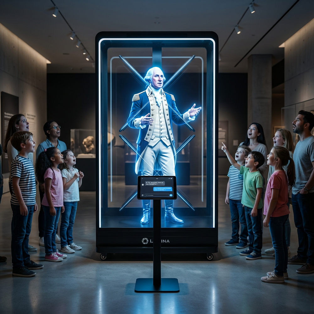 LUMINA - Interactive AI Hologram Humans and Avatars - Buy Now!